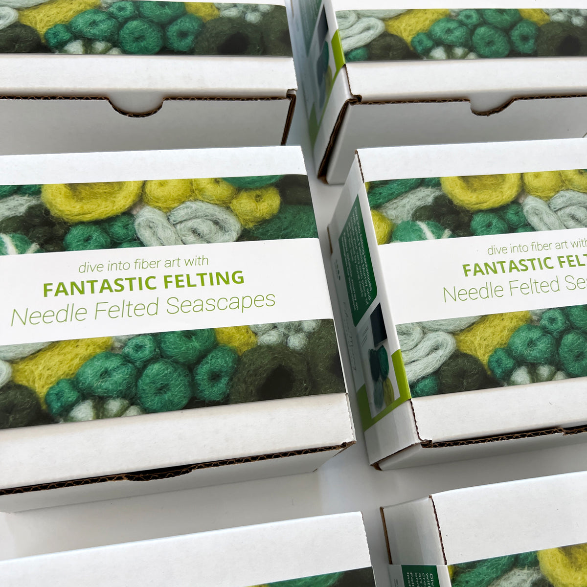Fantastic Felting - Needle Felted Seascapes Kit - GREENS – Felicia Murray